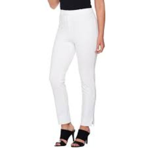 Shape FX | Pants & Jumpsuits | Shape Fx Ponte Knit Pullon Ankle Pants ...